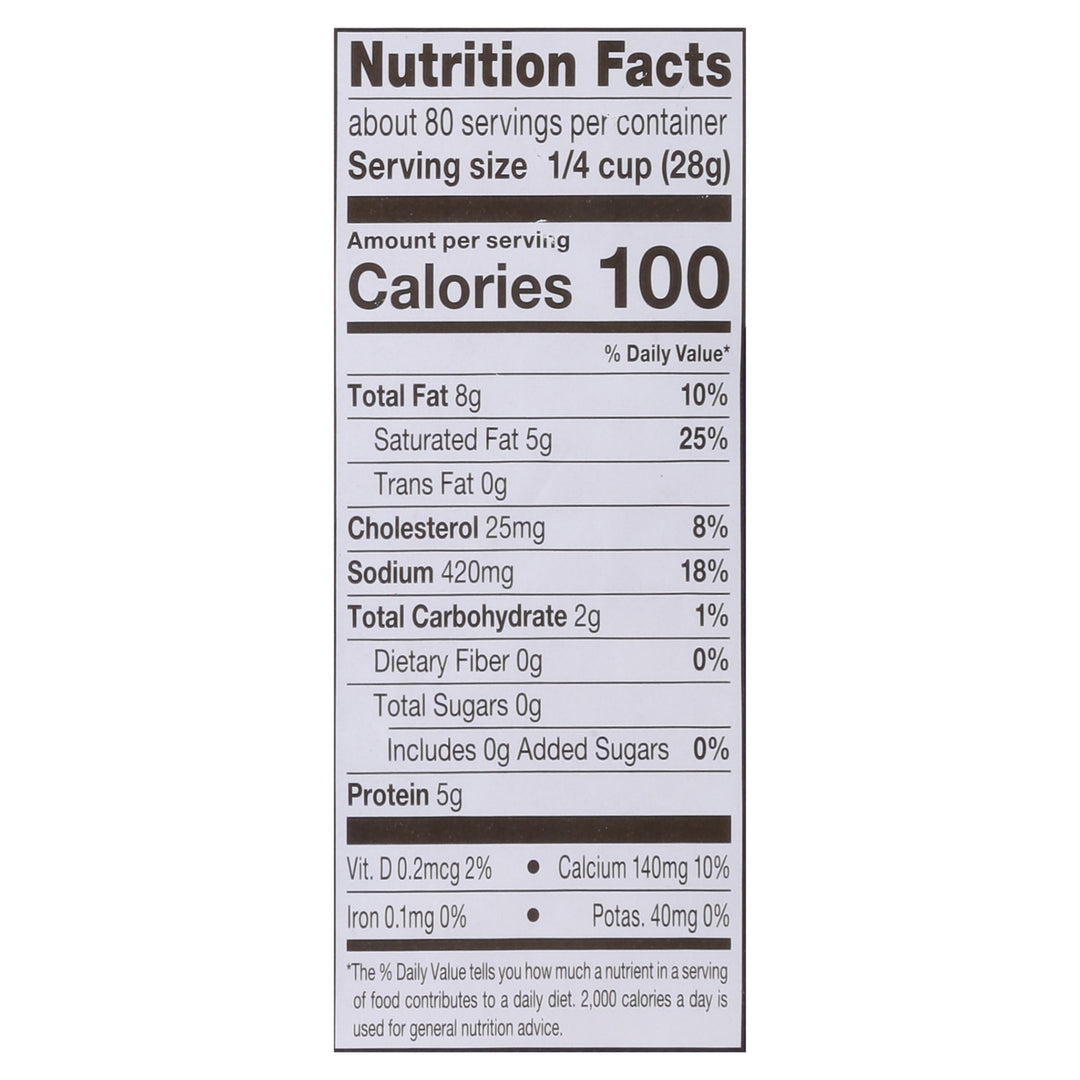 Cooper® Sharp White – Shredded – Cooper Cheese