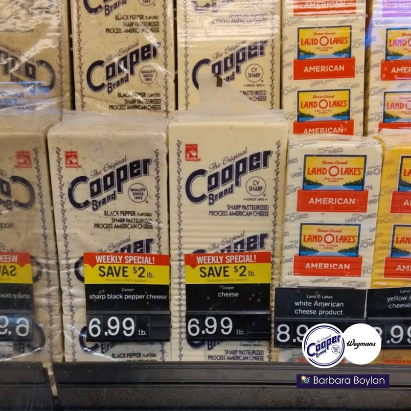 Marketing Landing Page – Cooper Cheese