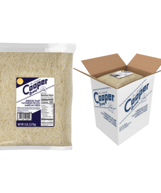 Cooper® Sharp White – Shredded – Cooper Cheese