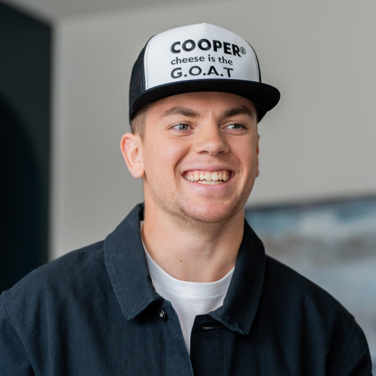 Cooper® Sharp G.O.A.T. Trucker Cap – Cooper Cheese